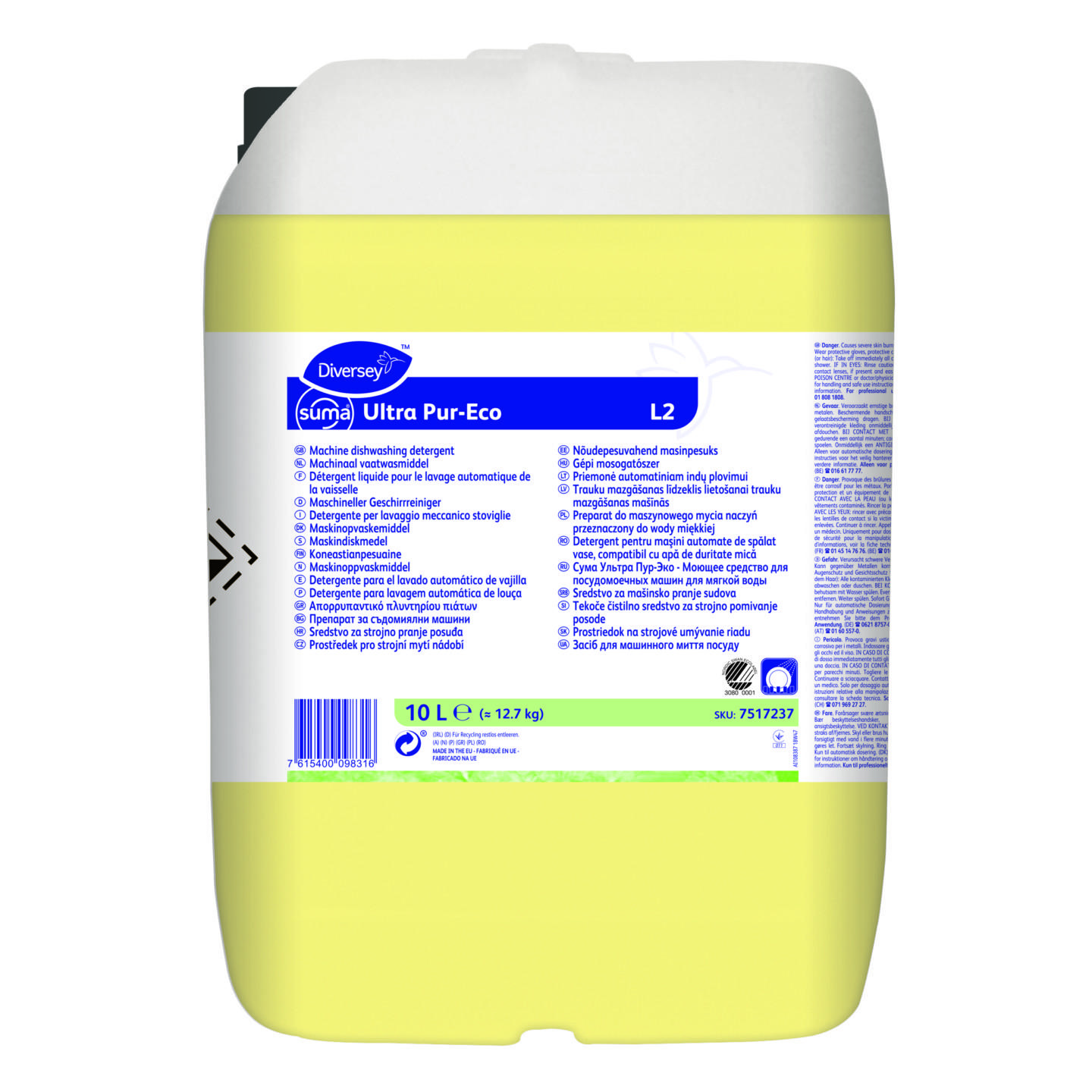 Suma Ultra Pur-Eco L2, 10L - Clean Key